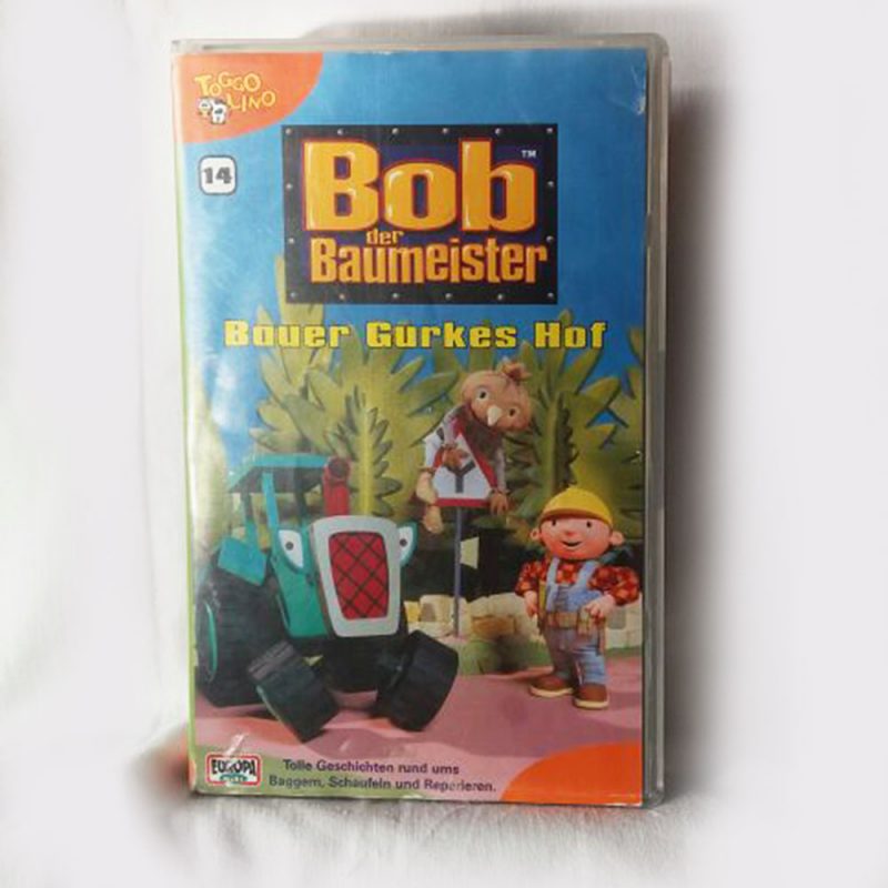 VHS Bob der Baumeister Bauer Gurkes Hof — Svens Spielzeugparadies – Shop